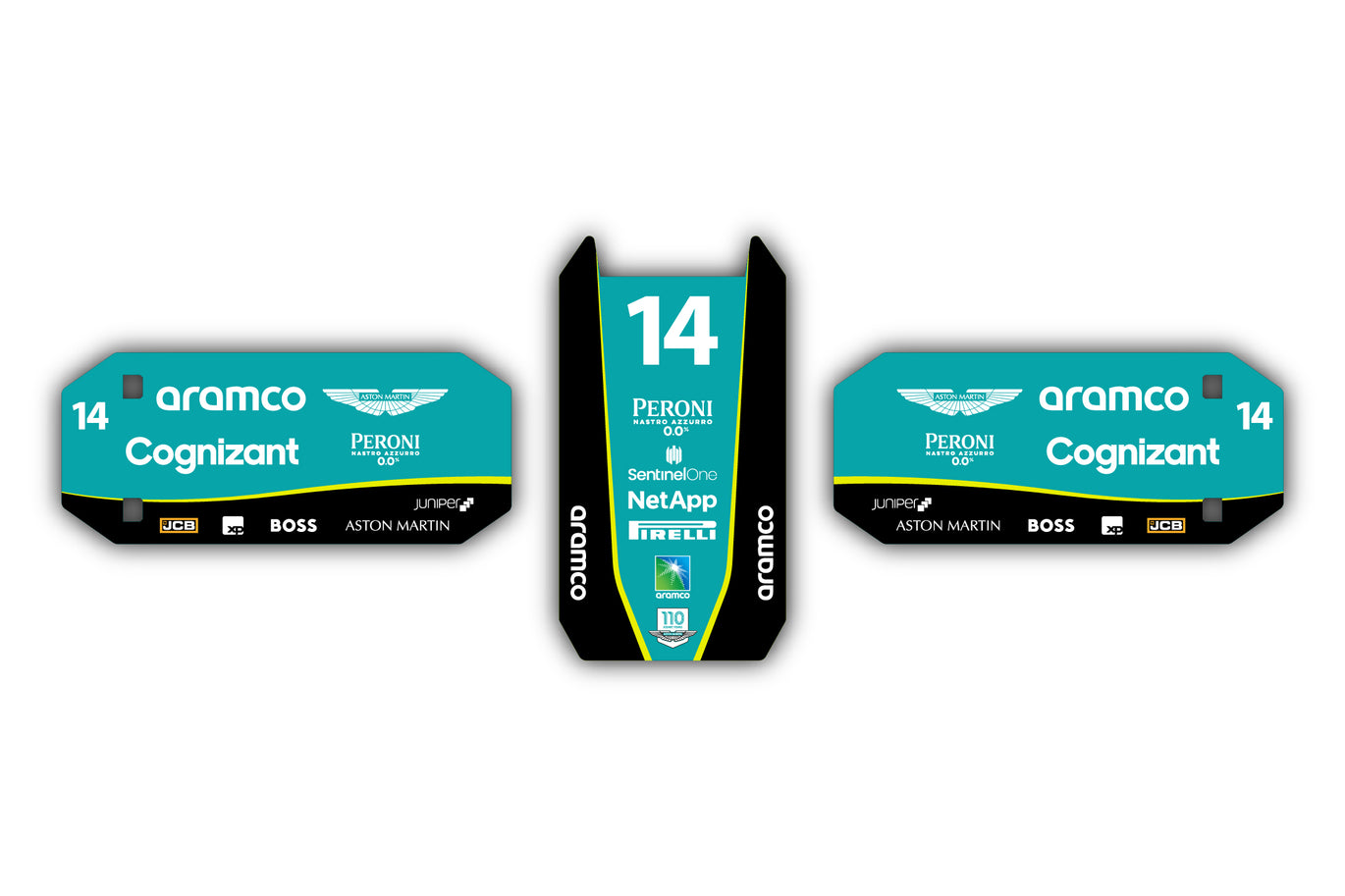 Fanatec Podium Wheel Base DD1 / DD2 Sticker Kits – Wild Graphics Co